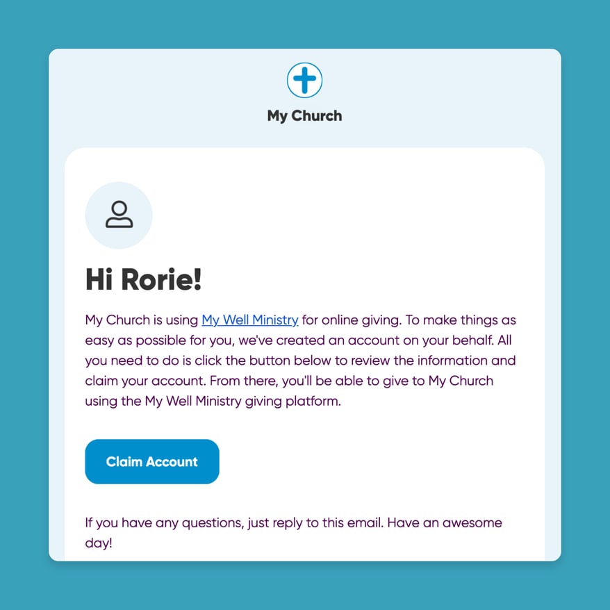 How To Claim Your My Well Account